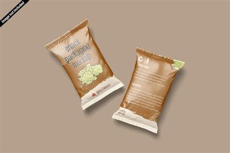 Premium Psd Snack Packaging Mockup