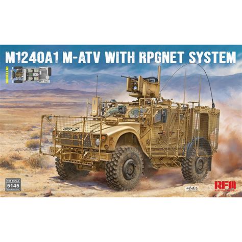Ryefield 5145 M1240a1 Matv Wrpg Net System And Full Interior 135 Model
