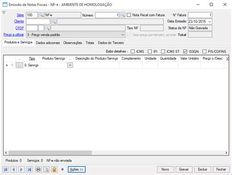 Emissão De Nf E Nfc E Nfs E Pelo Rufus Lemure Erp Rufus Lemure