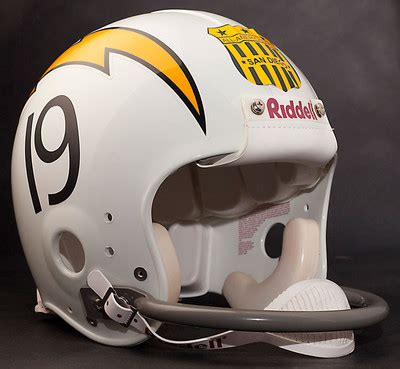 Facemask Only Lance Alworth San Diego Chargers 1 Bar Football Helmet