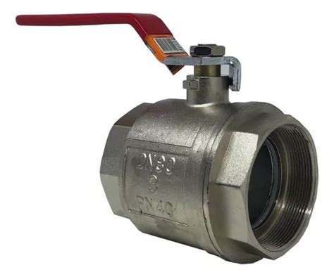 Registro Esfera Metal 3 Polegadas Vazão Total Pn40 Mercadolivre