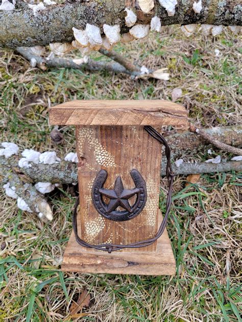 Western Candle Holders Rustic Risers Candle Holders Barbed Wire Pillar Home Decor Pedestals