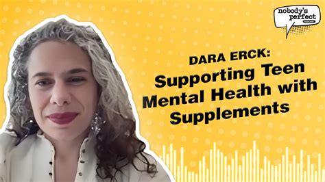Boosting Teen Mental Health Insights From Dara Erck Of Sam Leo On The Nobodys Perfect Podcast