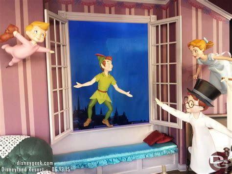 Peter Pan Emporium Window Disneyland60 The Geeks Blog