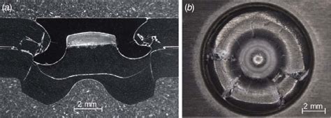 A Typical Spr Joint Of Aa7075 T6 To Itself Made With Henrob Rivet Download Scientific Diagram