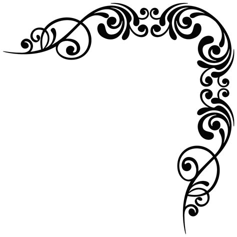 Download Flourishy Corner 2 Svg Freepngimg