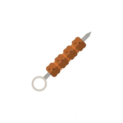 Premium Vector Kebab Icon Simple Element From Grill And Barbecue