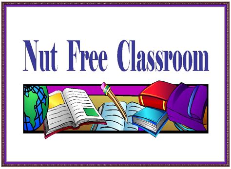Free Posters And Signs Nut Free Classroom