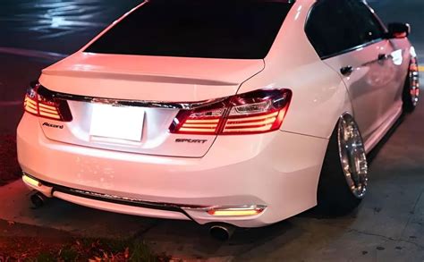 Ijdmtoy Oe Spec Red Lens Full Led Lower Bumper Reflector
