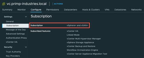 how to check if your vcenter server is using vsphere vsan subscription