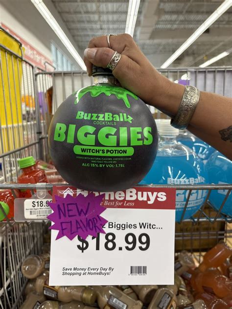 Homebuys Buzzballz Has Dropped A Biggies Halloween Flavor Come On In