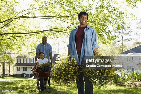 African American Doing Yard Work Photos Et Images De Collection Getty