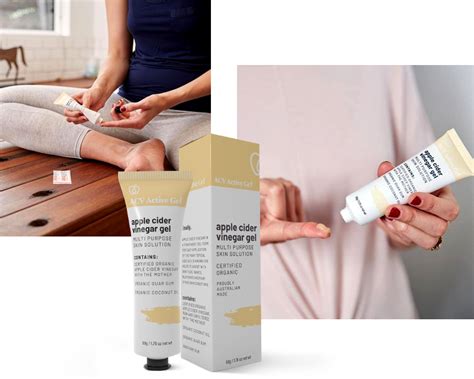 Apple Cider Vinegar Skin Gel Acv Active Gel