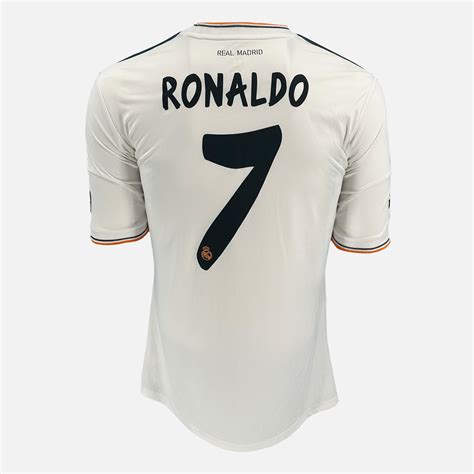 2013 14 Real Madrid Home Shirt Ronaldo 7 Excellent L