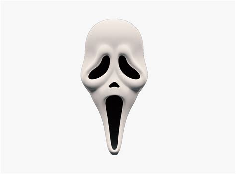 Ghost Face Scream Mask 3d Model Cgtrader