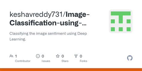 Github Keshavreddy Image Classification Using Deep Learning Classifying The Image