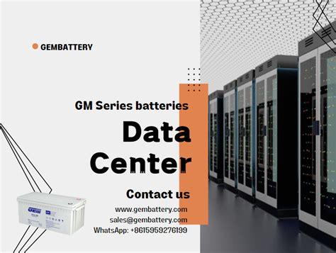 Data Center Batteries Power The Future