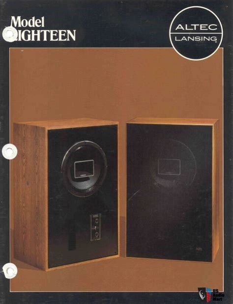 Altec Model 18 Speakers Photo 4879758 Us Audio Mart