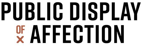 No Public Display Of Affection