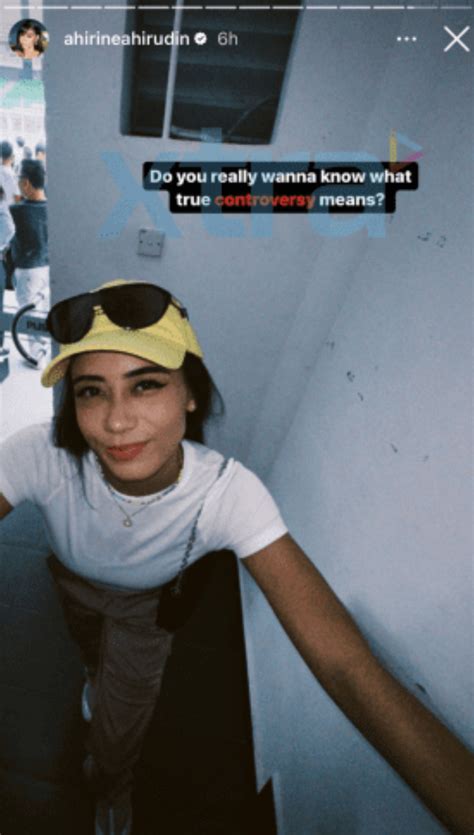 “nak Tahu Kontroversi Yang Sebenar” Ahirinie Ahiruddin ‘bidas Kenyataan Aedy Ashraf Susulan