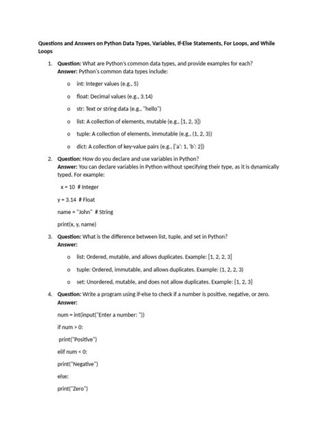 questions and answers on python data types pdf data type integer computer science
