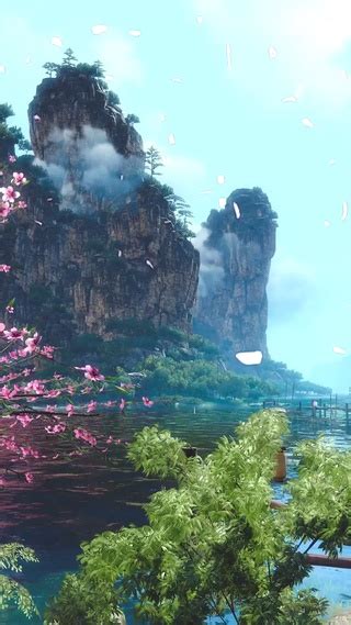 落樱缤纷动漫手机动态壁纸 动漫手机壁纸下载 元气壁纸