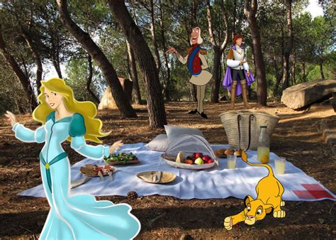 A Day At The Picnic For Odette And Simba By Ariel1989gloryhoundz On