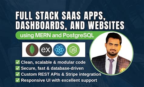 Build Full Stack Saas Apps Dashboards And Websites Using Mern And