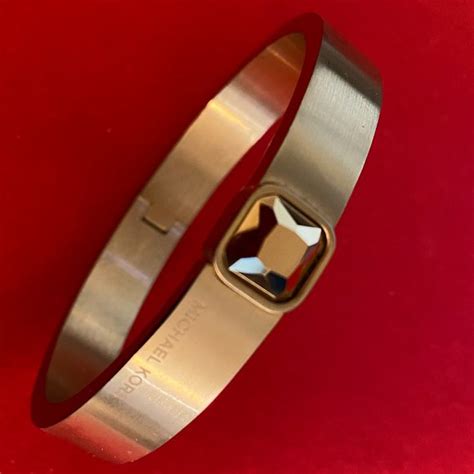 Michael Kors Jewelry Michael Kors Rose Gold Hinge Bracelet Poshmark