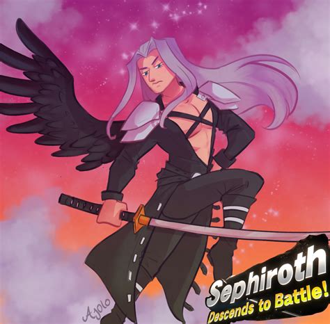 Sephiroth In Smash Bros Ultimate Artwork 4k By Higuys920 On Deviantart