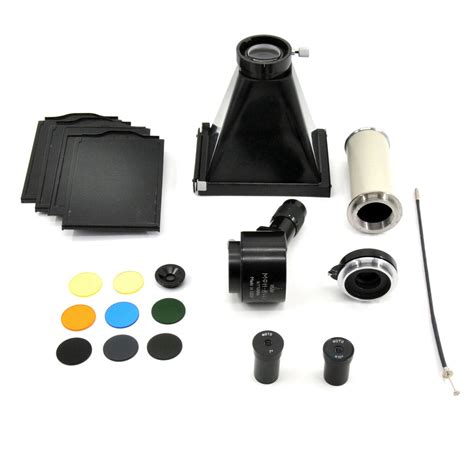 Rare Lomo Mfn 8 Microscope Photo Attachment For 9x12cm Glass Plates