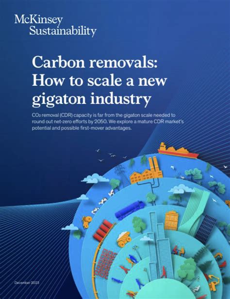 Carbon Removals How To Scale A New Gigaton Industry Ourenergypolicy