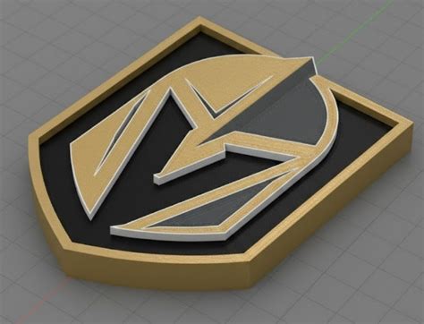 👾 Vegas Golden Knights・ Stl File For 3d Printing・cults