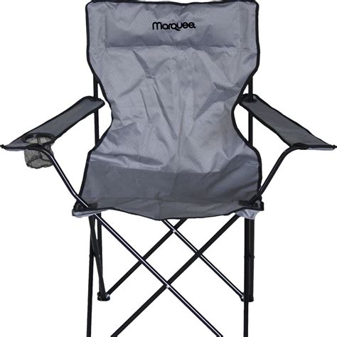 Marquee Grey Adventurer Camp Chair Bunnings Australia