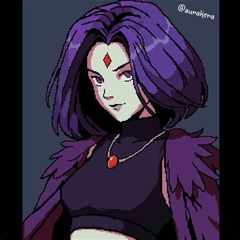 Fan Art Raven Teen Titans Aurakera Rdccomics