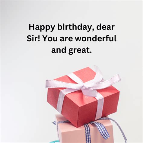 95 Happy Birthday Wishes For Sir Messages Wishes Quotes Status