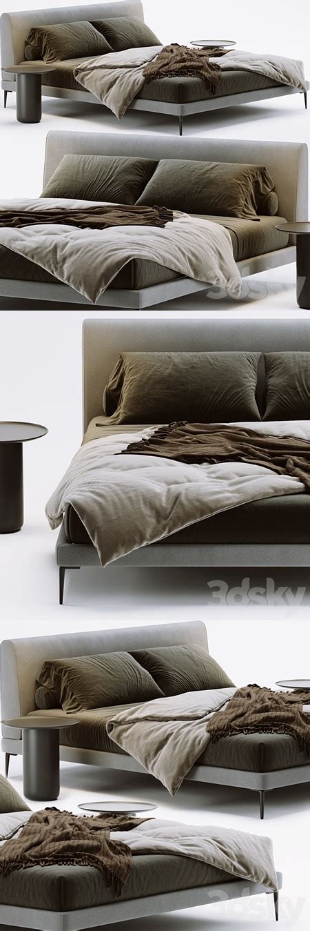 Boconcept Arlington Bed Down3dmodels