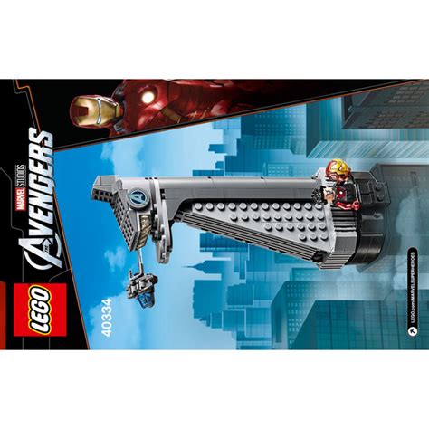 Lego Avengers Tower Set 40334 Instructions Brick Owl Lego Marketplace