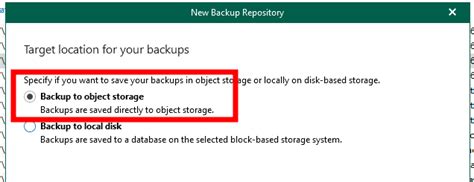 setup immutable microsoft 365 backup jobs with veeam and s3 immutable object storage
