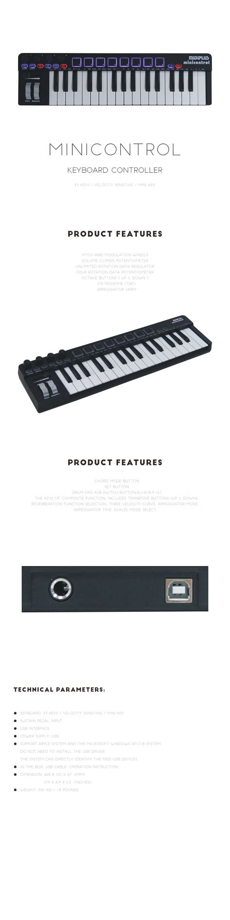 MINI CONTROL丨MIDIPLUS