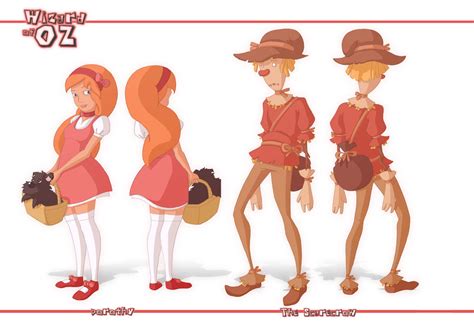 Dorothy And The Scarecrow By Yoanndurand On Deviantart