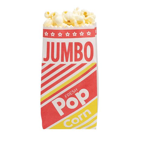 Saquinho Para Pipoca De Papel 28 X 22 Pipocas Mundi