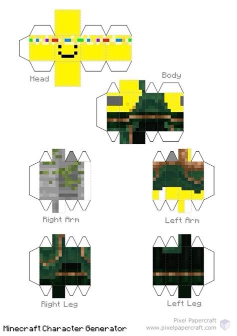 Wemmbu Skin Papercraft Minecraft Skin Skin Minecraft