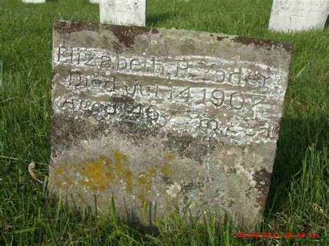 Elizabeth B “lizzie” Yoder 1861 1907 Find A Grave Memorial