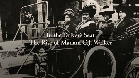 In The Drivers Seat The Rise Of Madam C J Walker Sfo Museum