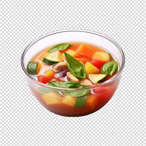 Premium Psd Vegetable Soup