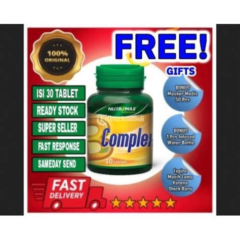 B Complex Nutrimax Isi 30 Tablet Di Jakarta Pusat Tribun Jualbeli