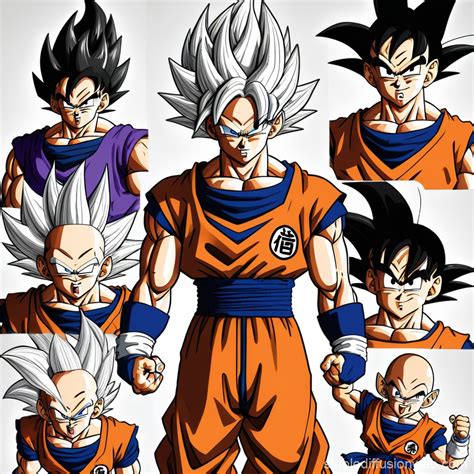 Dragon Ball Character Art Stable Diffusion Online