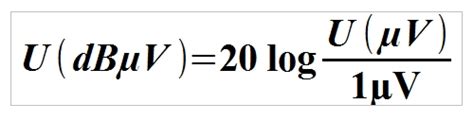 Dbµv Logarithmic Voltage Unit Delta