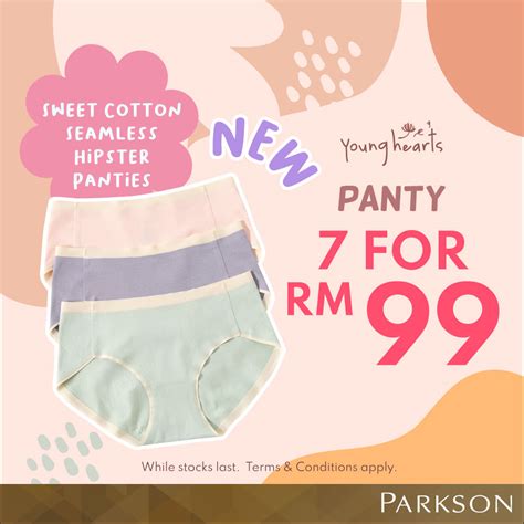 Parkson Malaysia Who Wouldnt Want To Get 7 Pairs Of Panties At Rm99